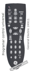 Configurar control universal GE 24911